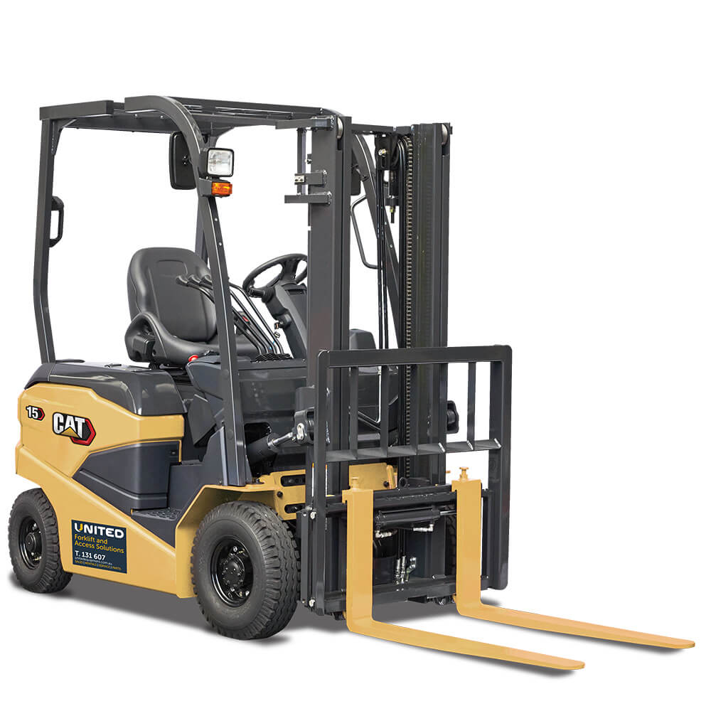 Cat 4-Wheel Electric Forklift 1-3.5T - FSC Forklifts